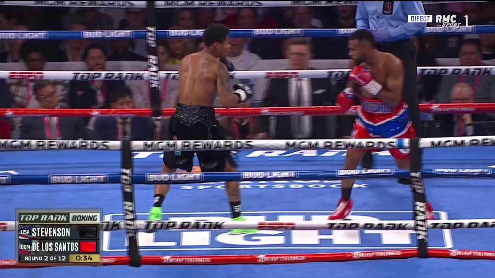 Replay Championnat du monde WBC vacant poids légers - Shakur Stevenson vs Edwin De Los Santos ...