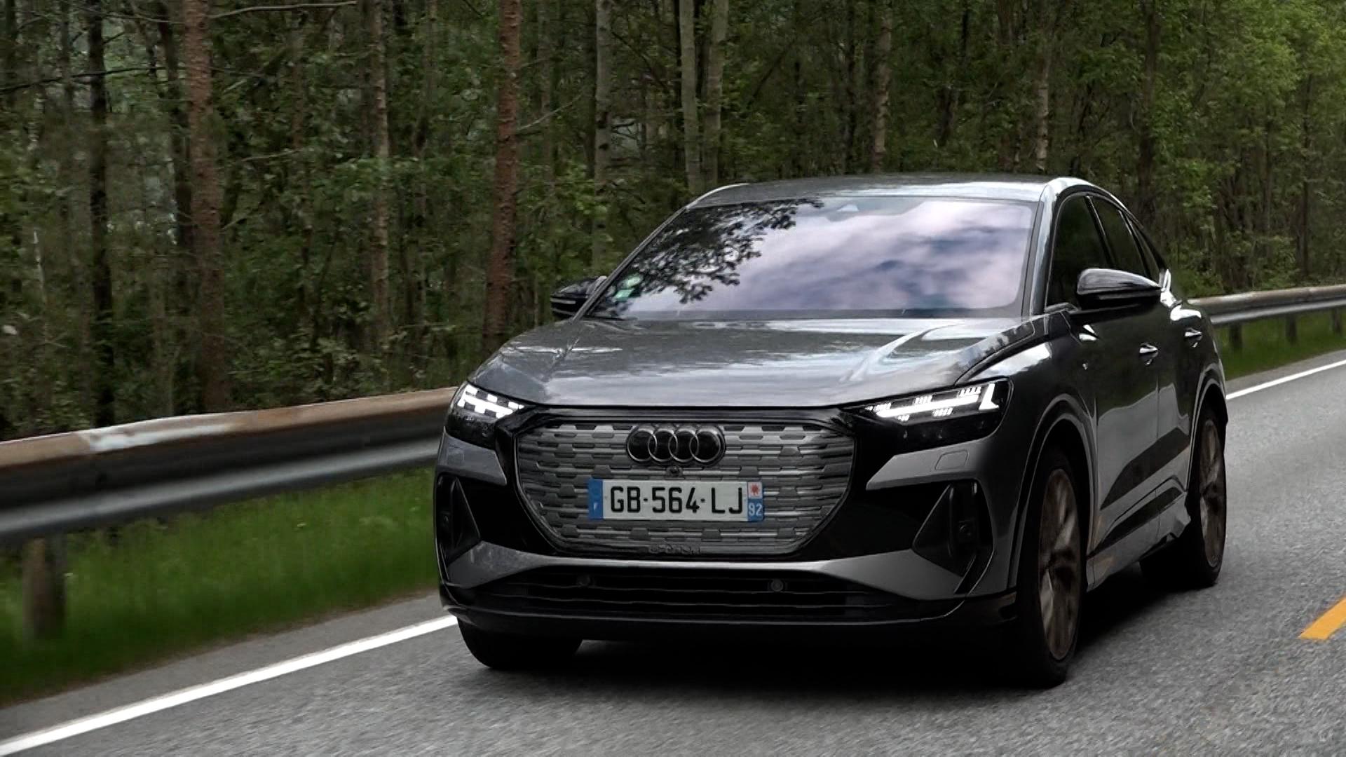 Replay Audi Q4 Sportback e-tron, le SUV coupé, compact et électrique : voir l'intégralité de ...