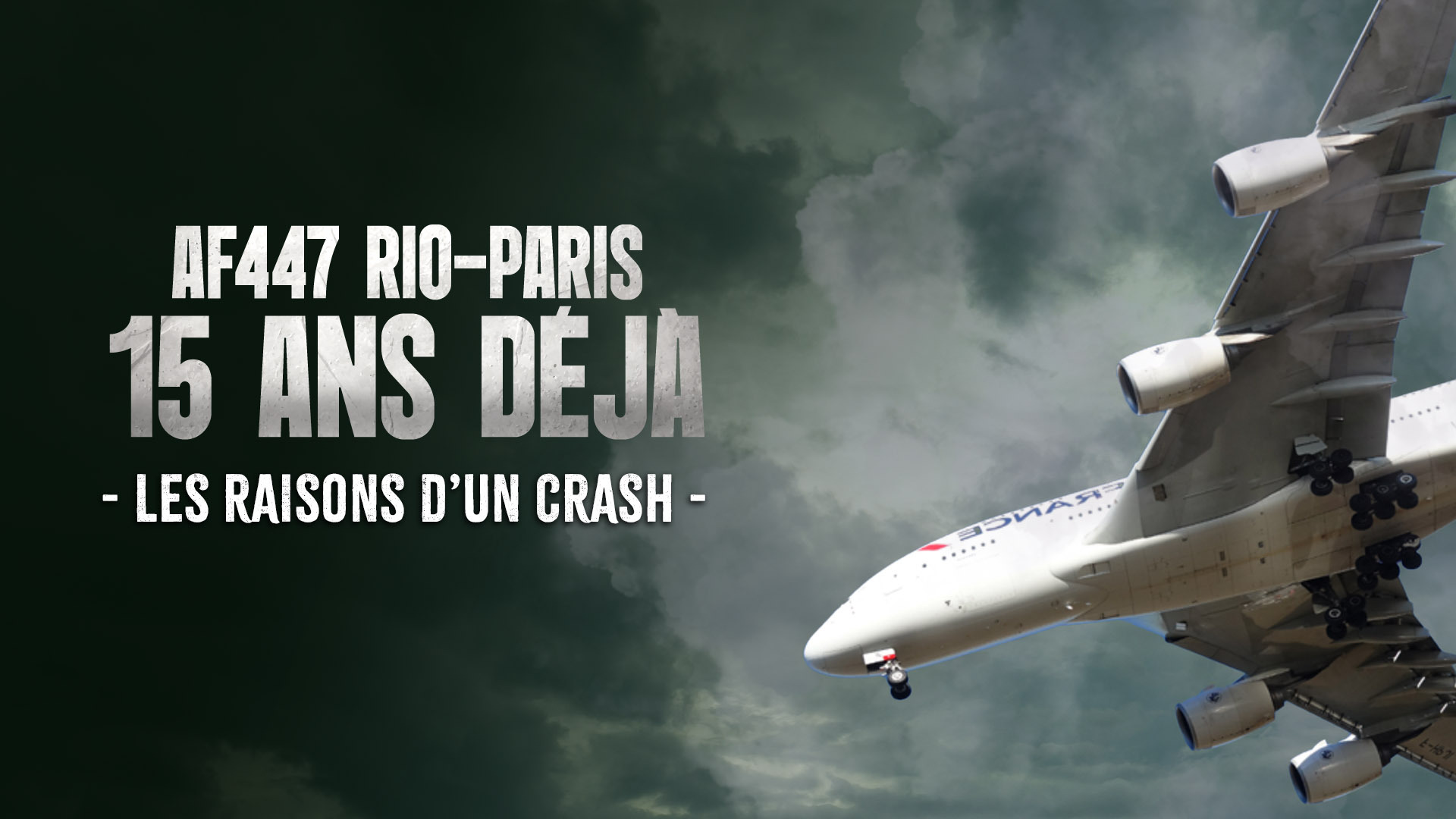 Replay AF447 Paris Rio, 15 ans déjà : les raisons d'un crash : voir l ...
