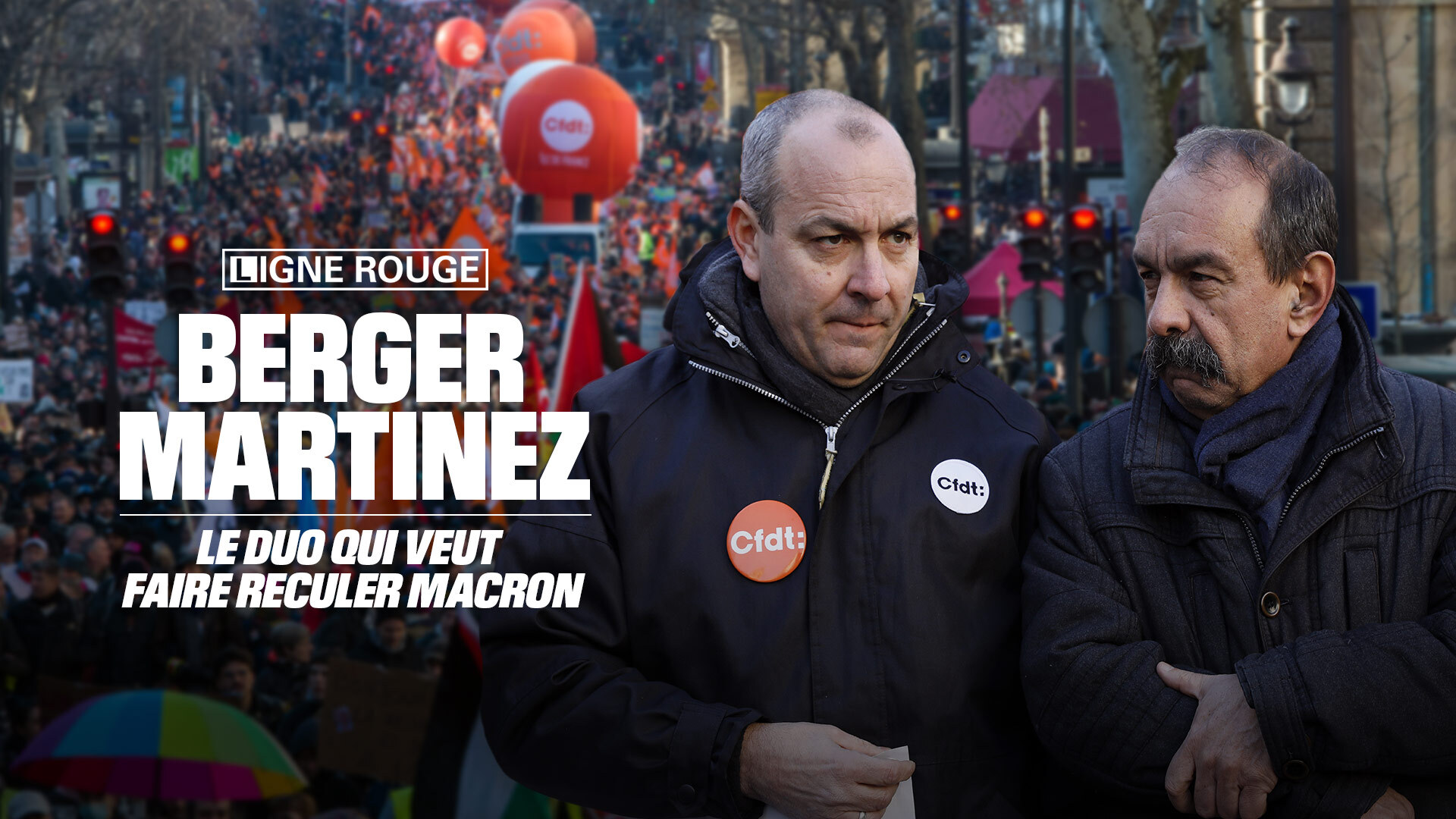 Replay Berger-Martinez, le duo qui veut faire reculer Macron ...